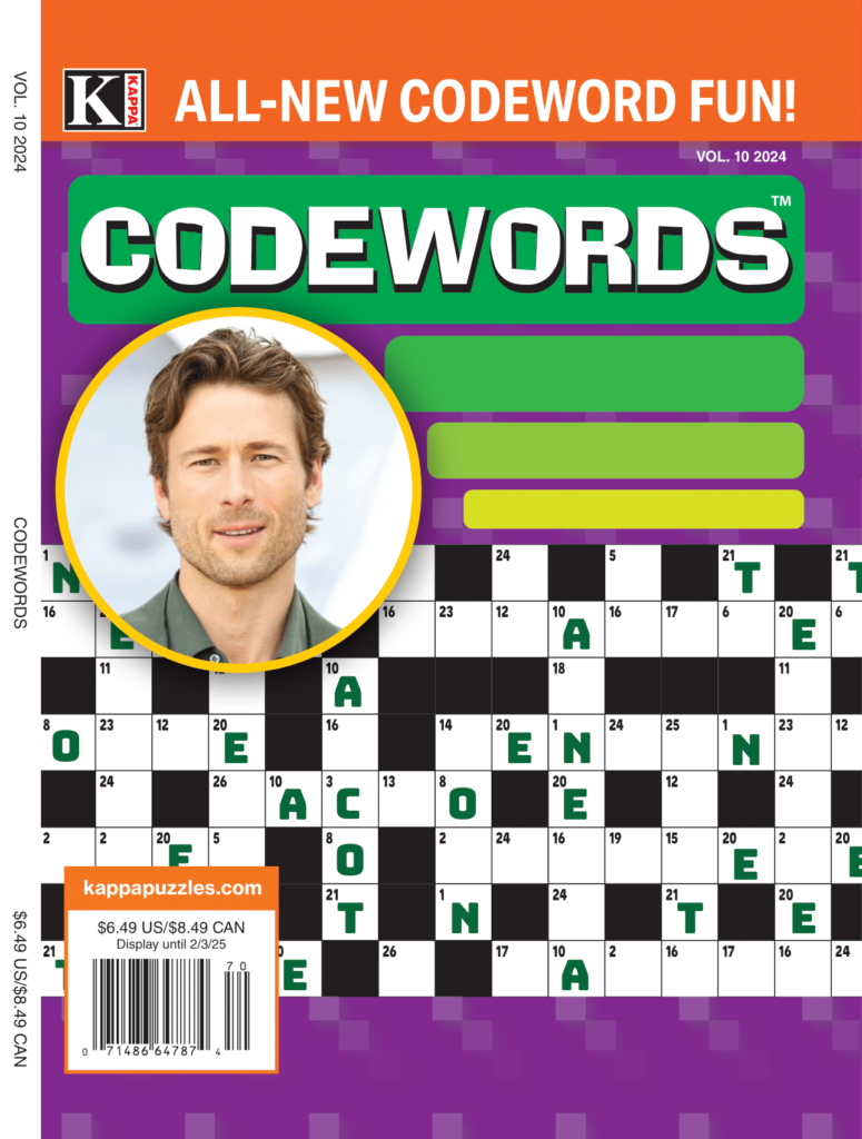 Codewords Vol. 10 – Kappa Puzzles